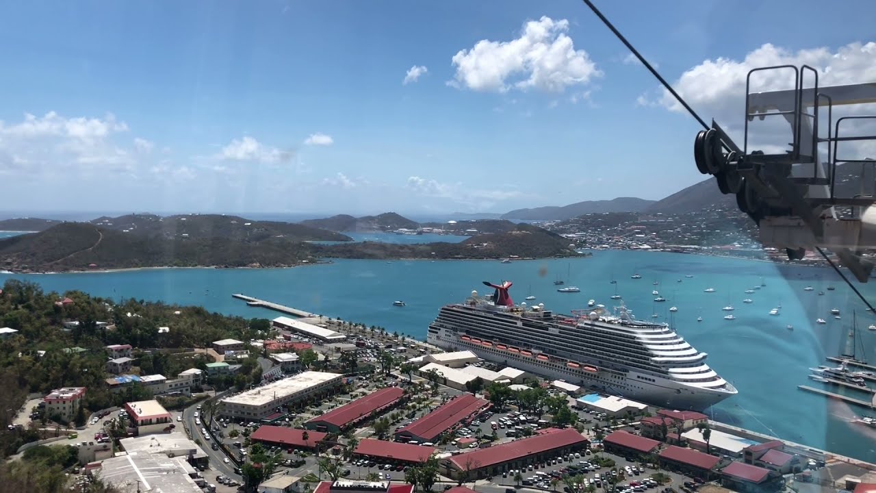 St. Thomas Skyride & Paradise Point - YouTube
