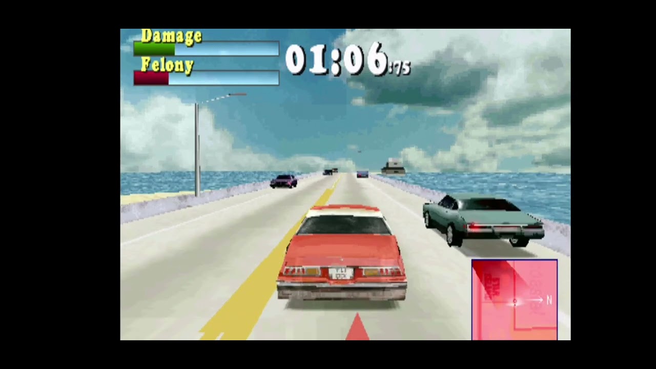 DRIVER Playstation 1 - Mission 2 'Hide The Evidence' - YouTube