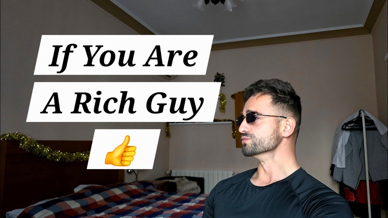 I Got a Question To All Rich Guys As a Good Man #success #rich # ...