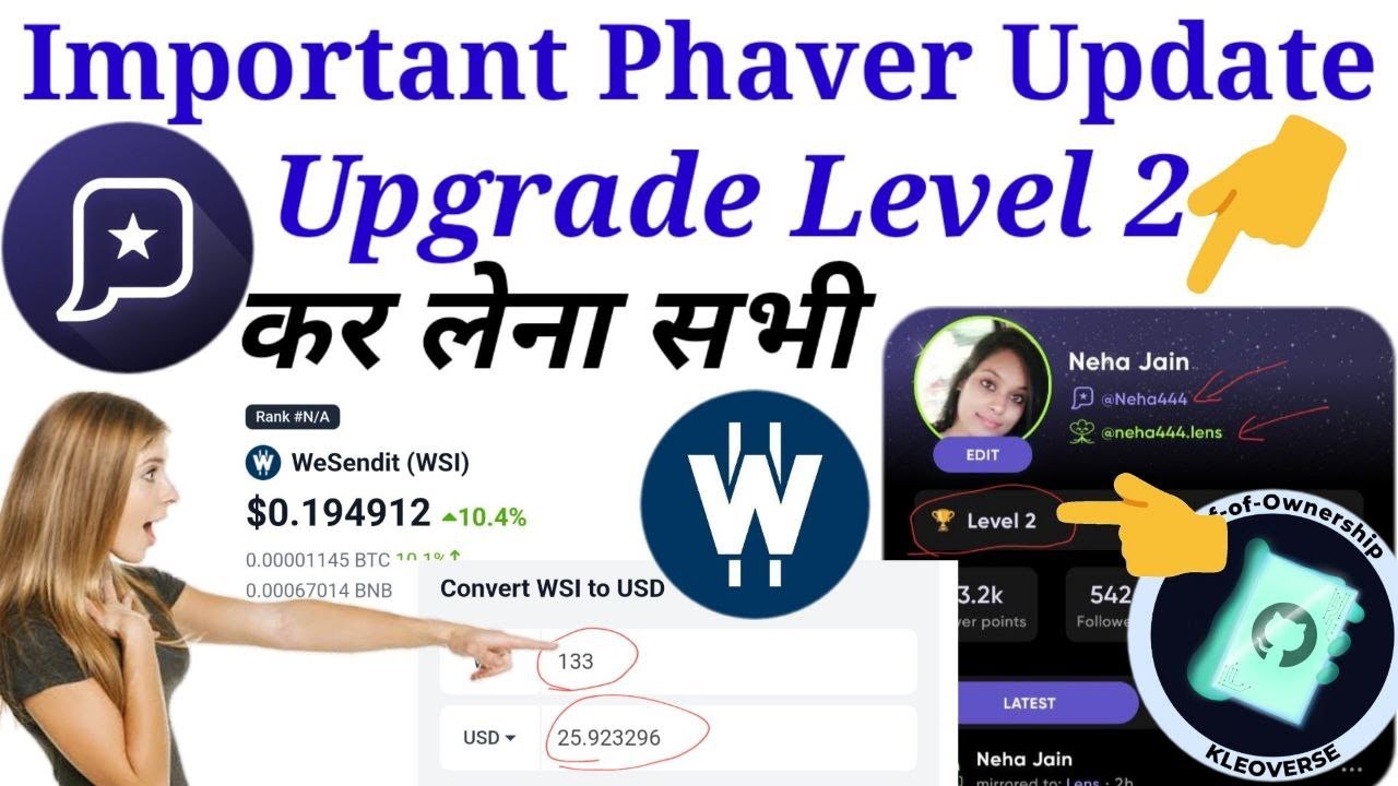 Phaver App Level 2 Done || Github Passport NFT Claim || Ether Score ...