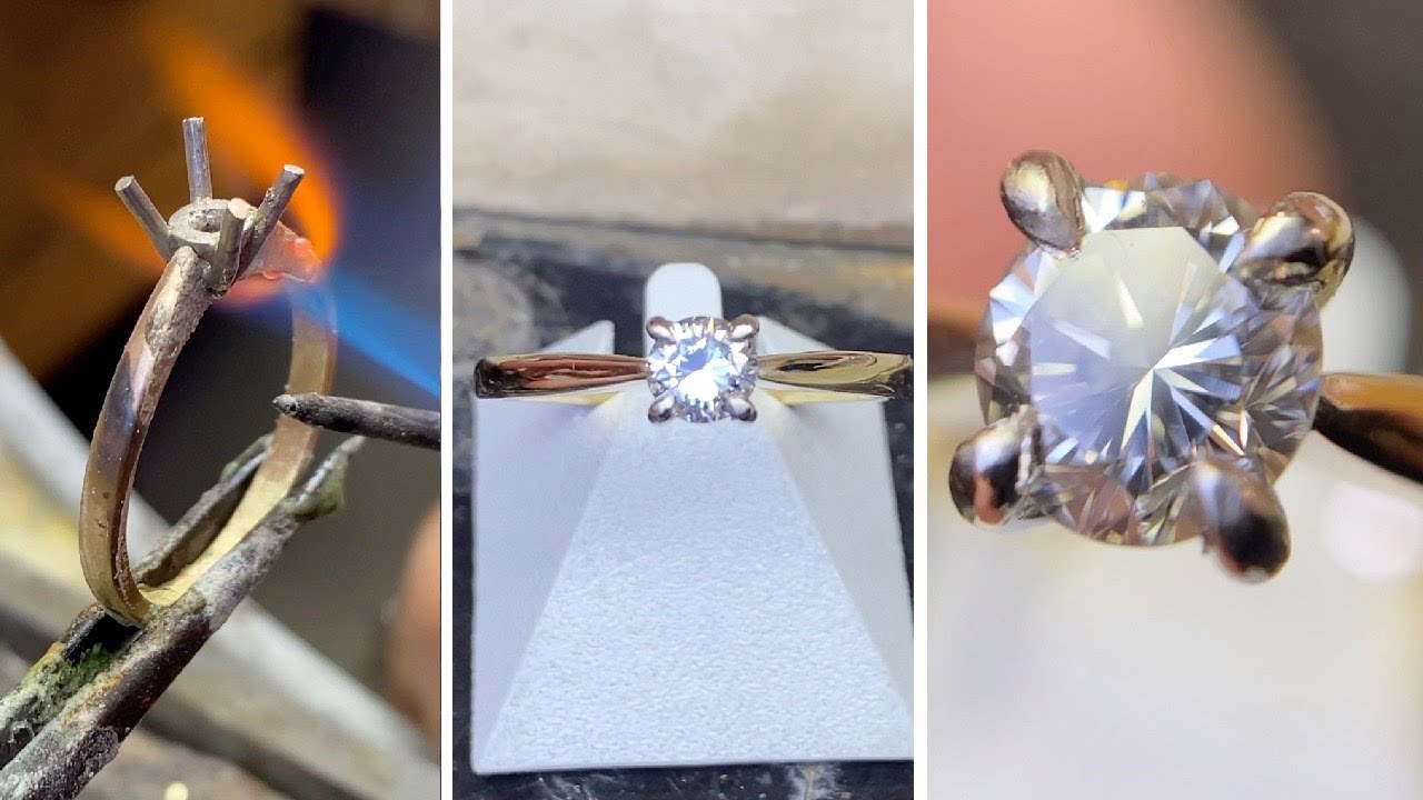 Diamond Gold Ring Making | JCA - YouTube