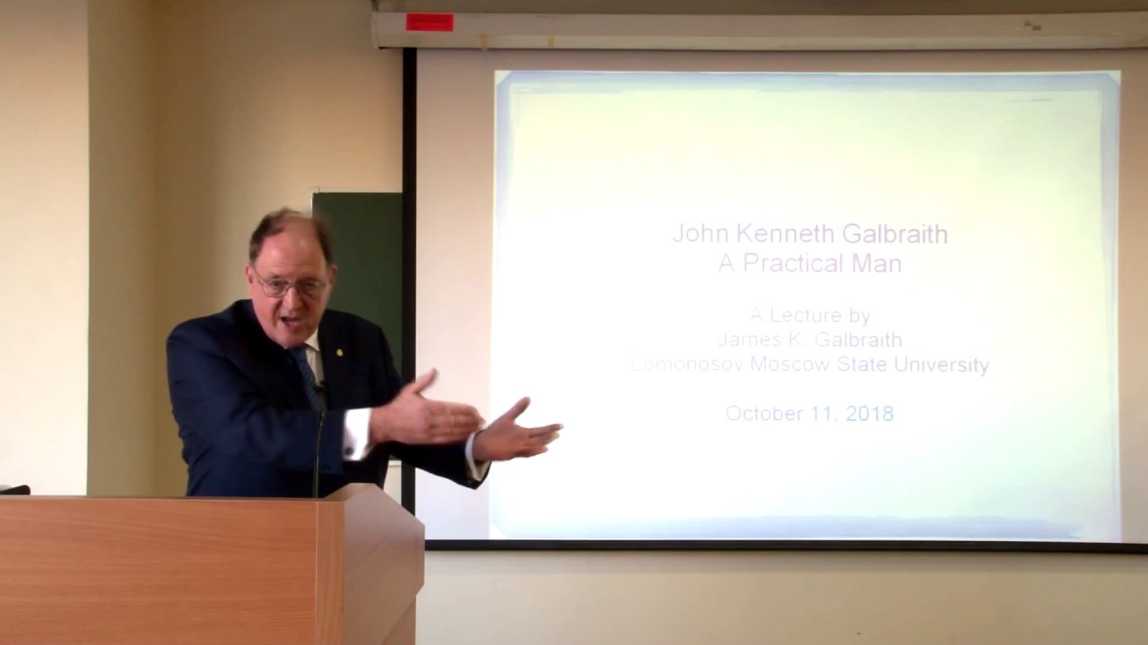 James K. Galbraith - "Background and Intellectual Development: "A ...