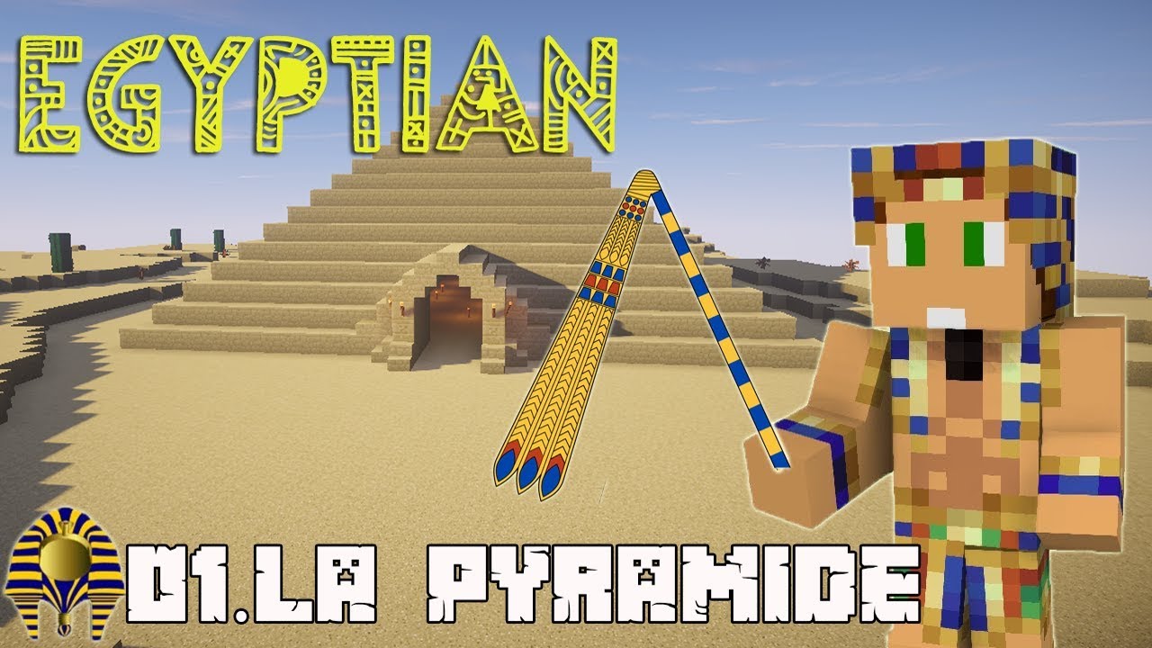 Tuto Egyptian : Pyramide | 01 - Minecraft Build - YouTube