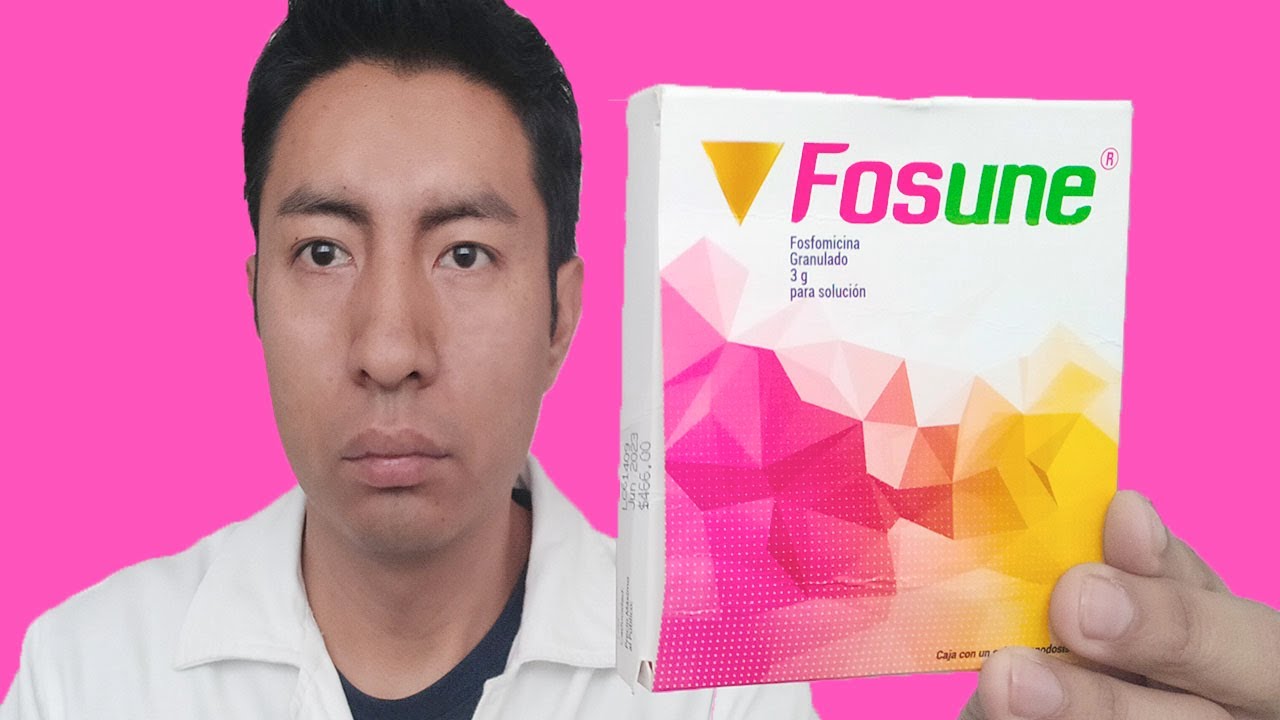 FOSUNE 3g | Fosfomicina | Infecciones Vias Urinarias | DOCTOR POLAR ...