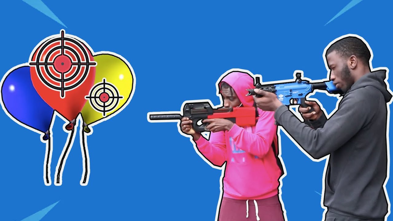 Shoot The Target Challenge (£100 ON THE LINE!!!) - YouTube