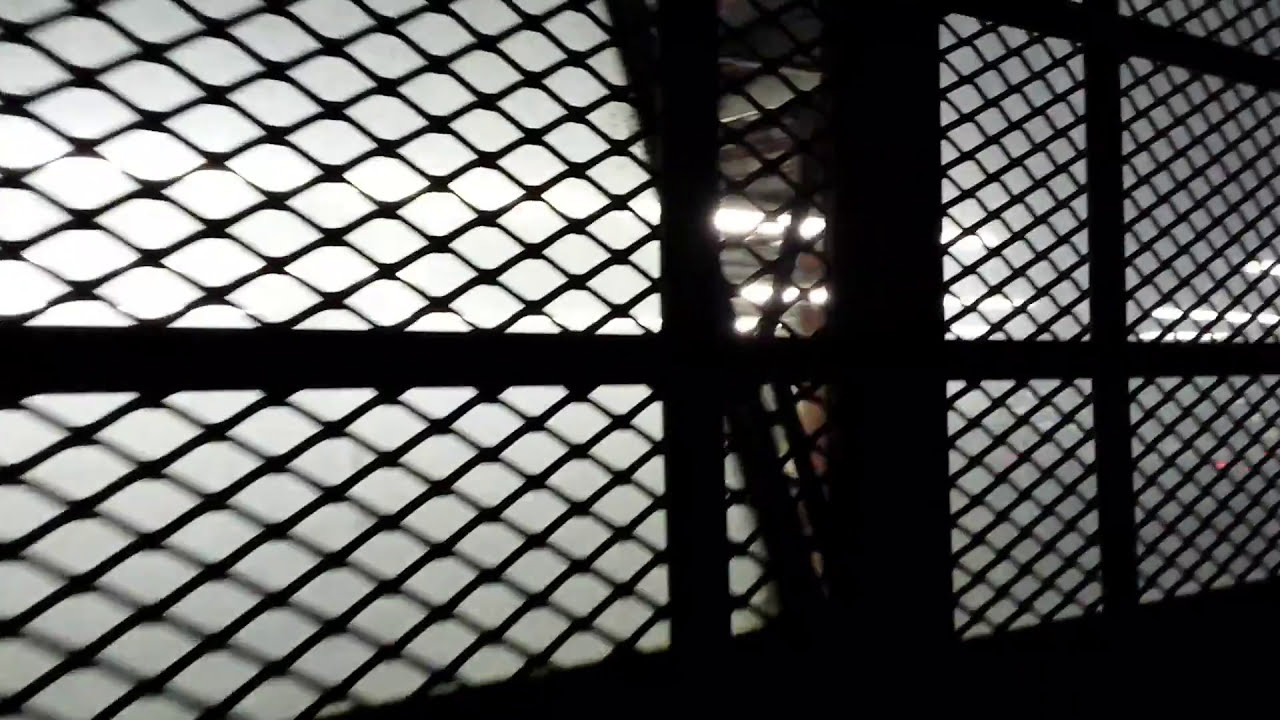 A fascinating look inside the Angrignon metro garage with a long train ...