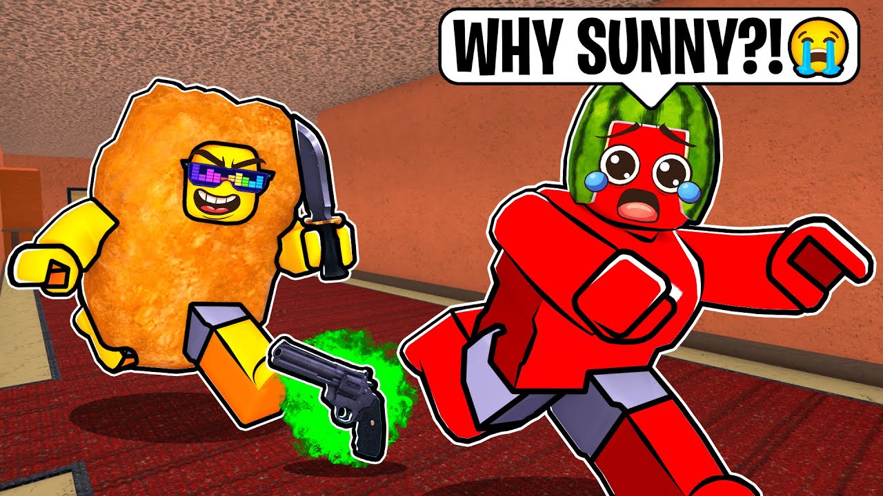 CHICKEN NUGGET MAN In Murder Mystery - YouTube