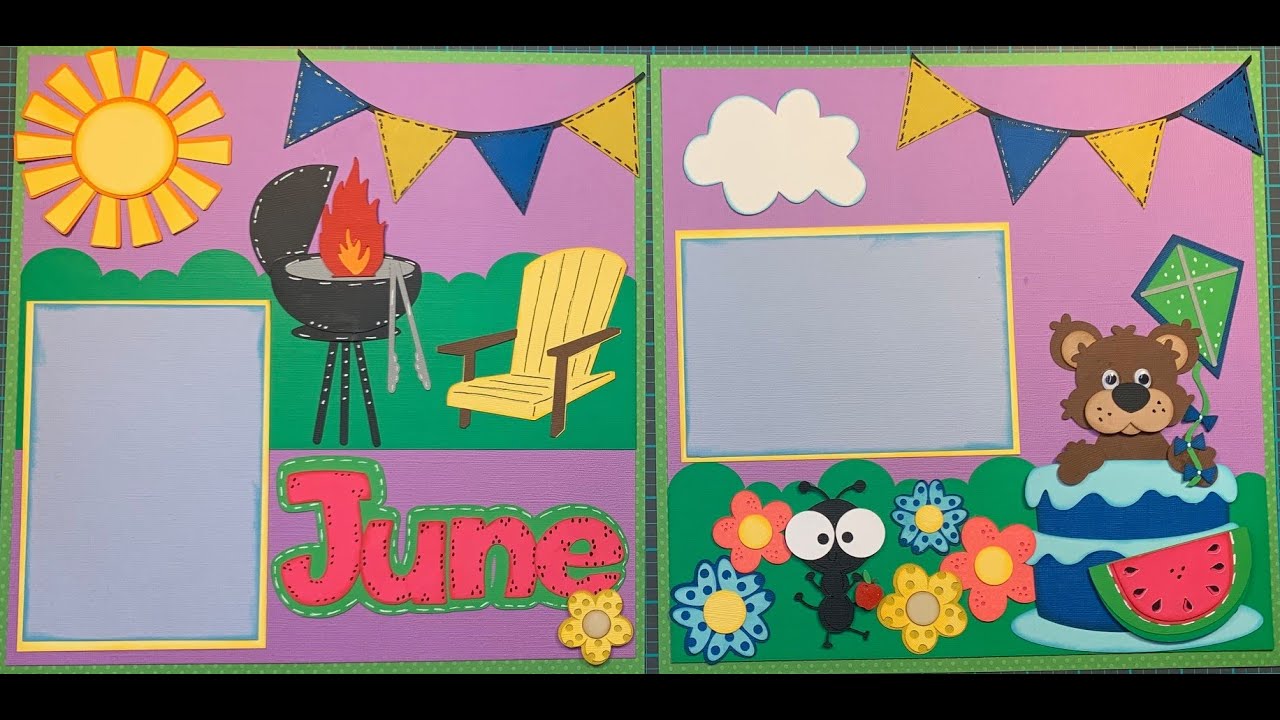 June Calendar Layout 2020 - YouTube