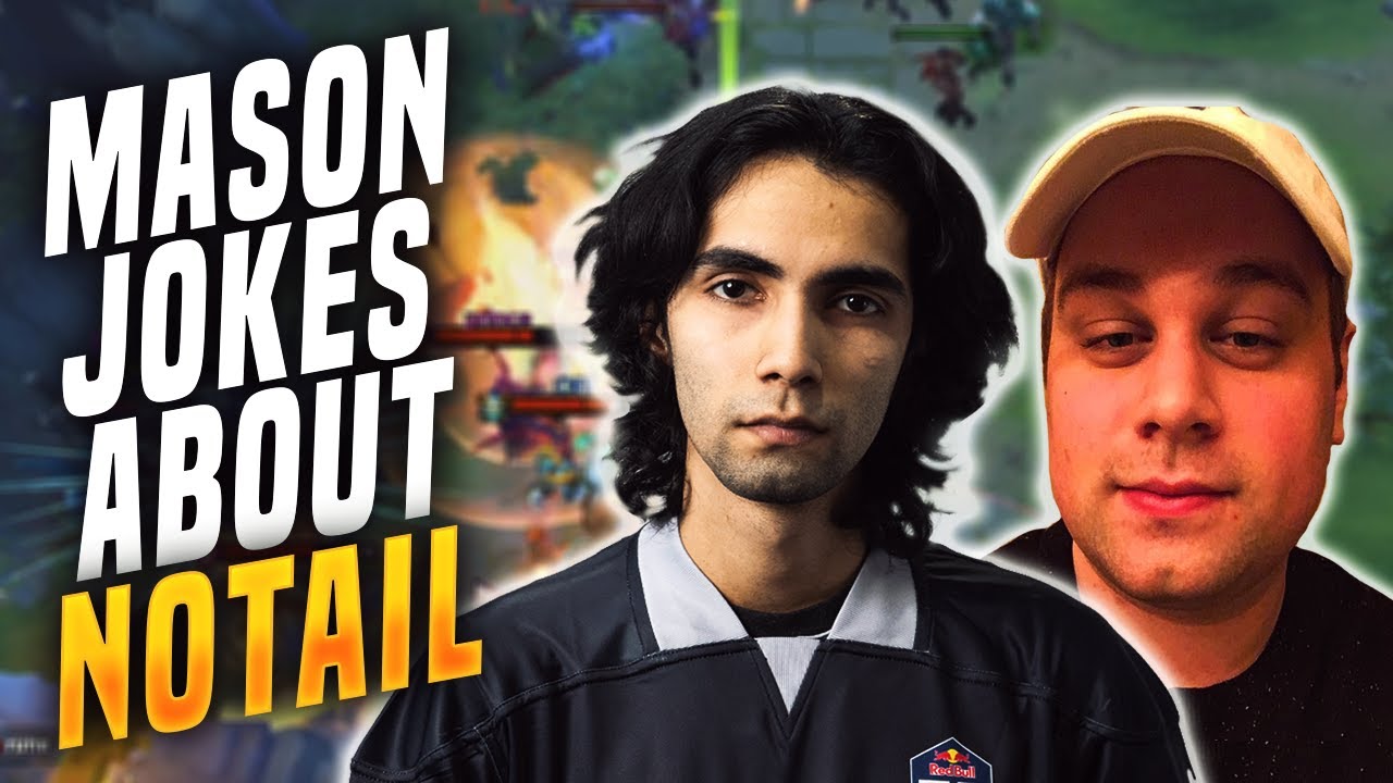 Mason: Mason Jokes Notail About NA Dota (ft. Sumail) - YouTube