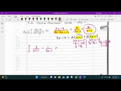 8.2 Day 1 Partial Fractions - YouTube