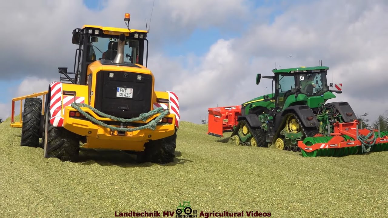 John Deere - Claas - JCB / Maissilage - Silaging Maize 2022 The Whole ...