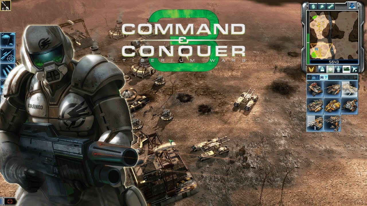 Tiberium Wars - My First Game Ever - Classic GDI vs Nod - YouTube