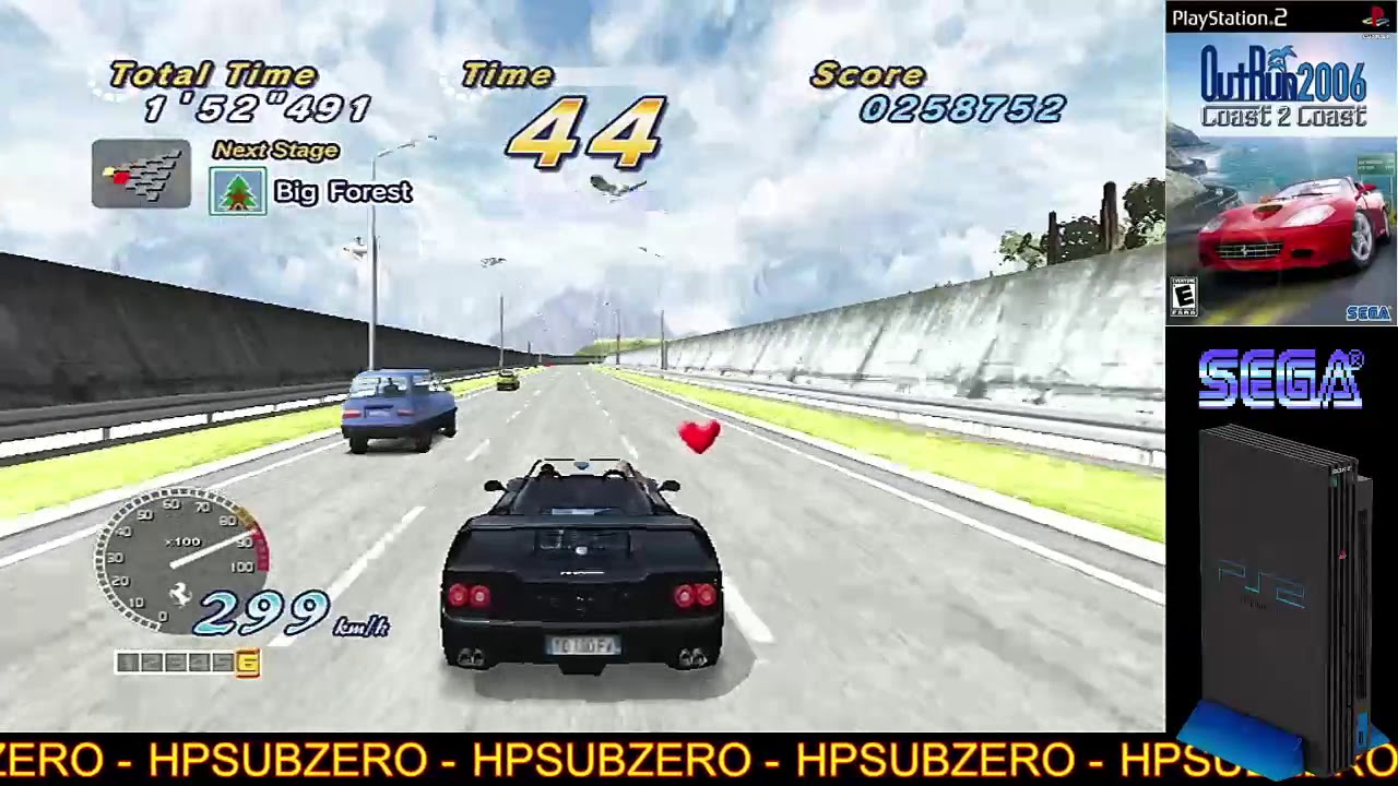 PS2 - OutRun 2006 Coast 2 Coast - OutRun 2SP Final Legend - YouTube