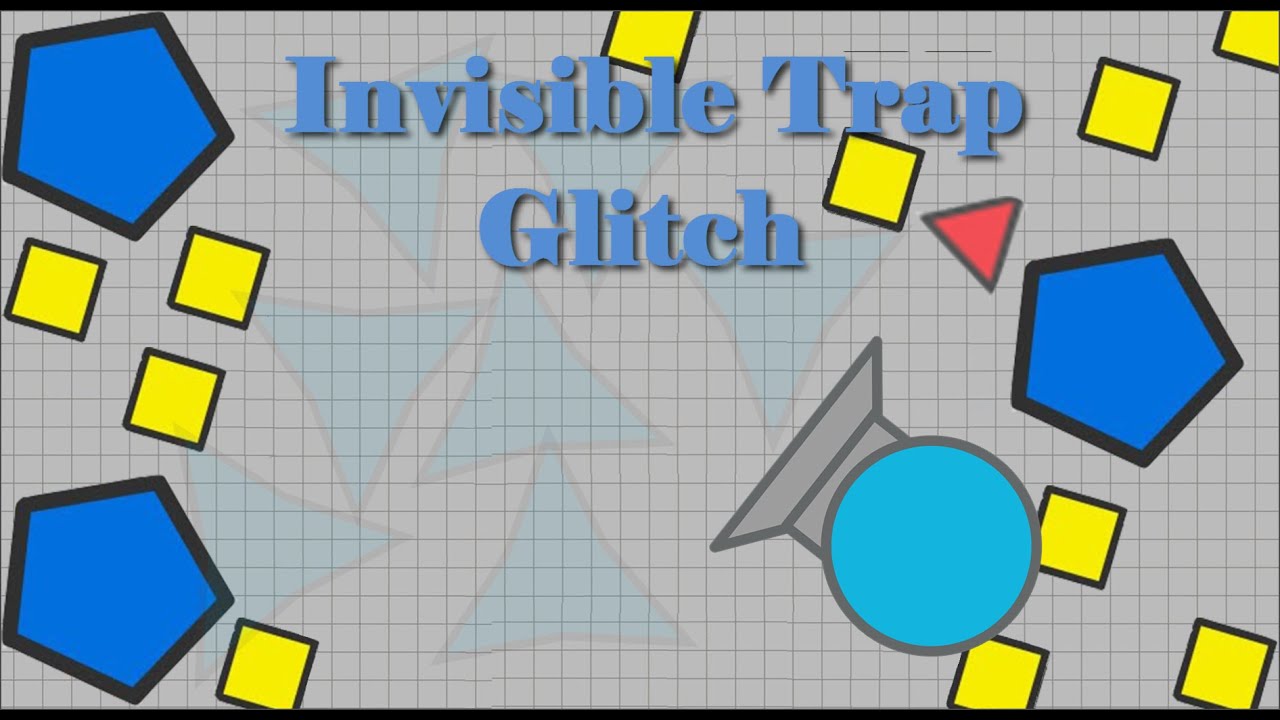 Invisible Trap Glitch | Diep.io / Diepio - YouTube
