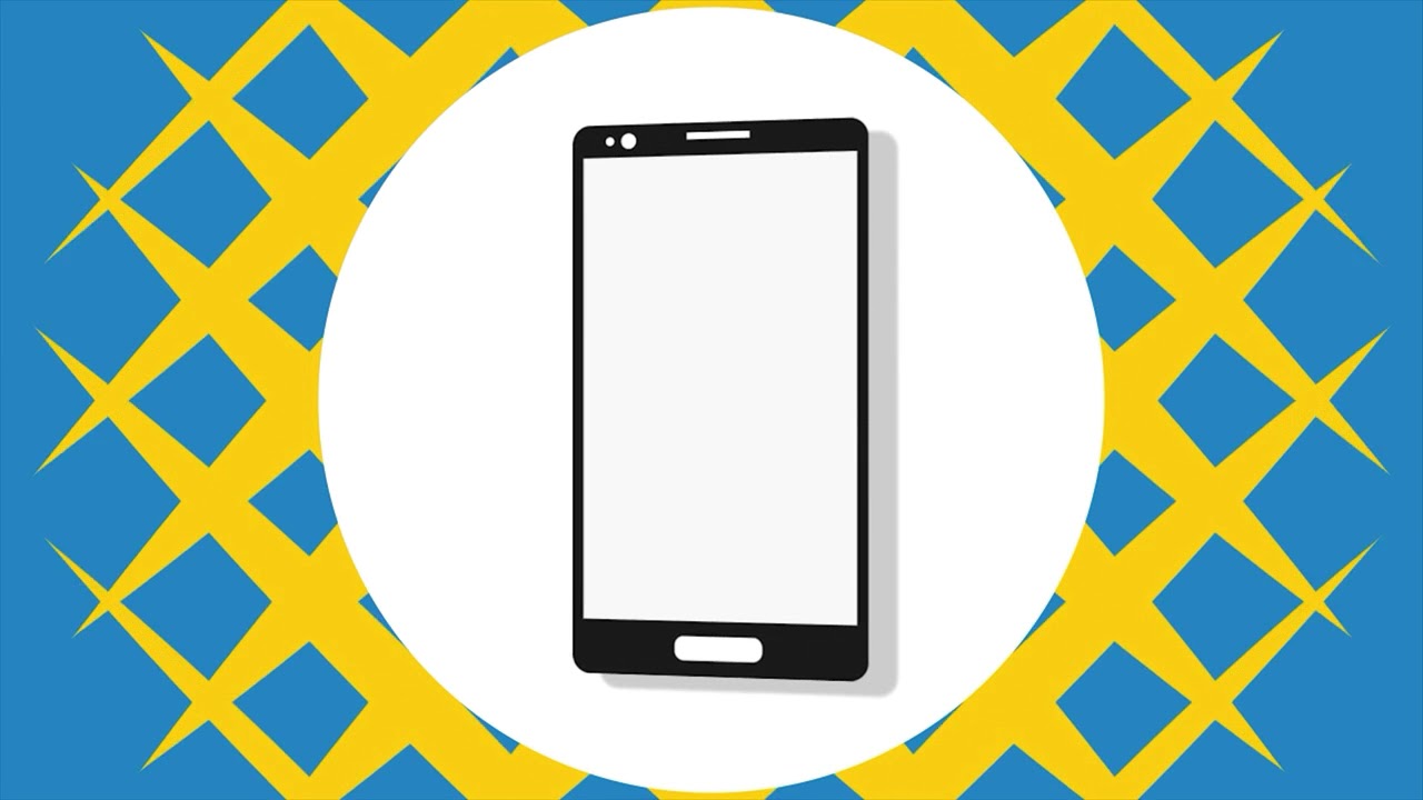 2D Smart Phone Intro Template (Simple and Clean) - YouTube