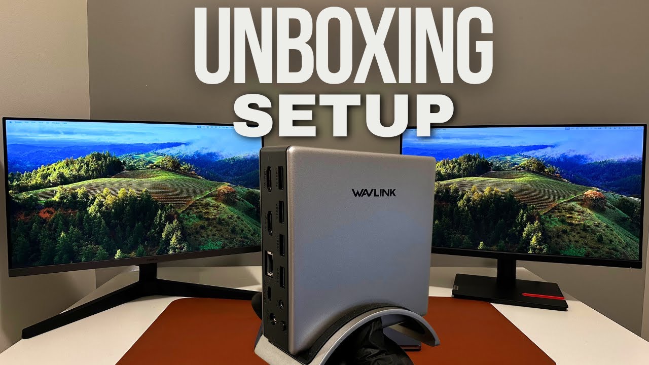 WAVLINK Docking Station | Unboxing & Setup - YouTube