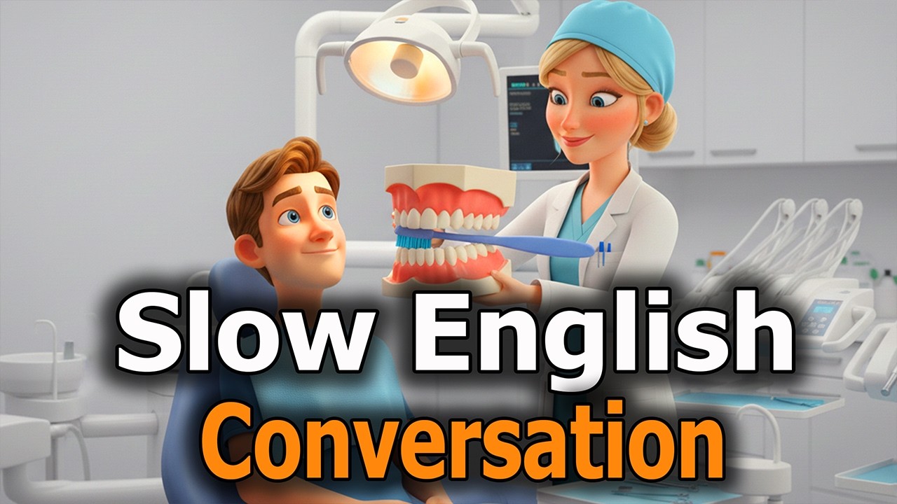 At the Dentist 🔥 Learn English by Listening 🦷 Slow English for ...