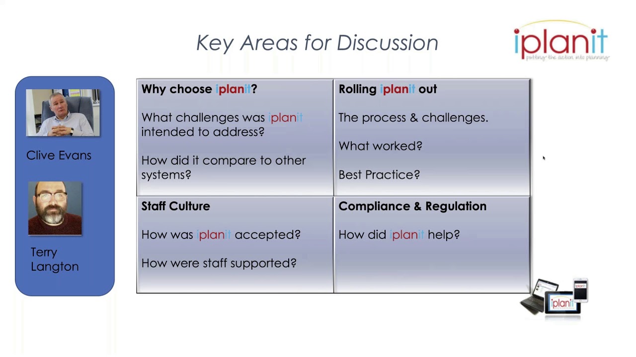 Leadership with iplanit - Q&A with Clive Evans - YouTube