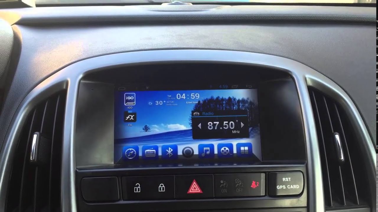 astra j android s160 dvd & gps - YouTube