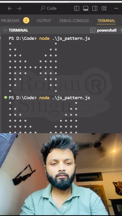 Javascript Bowtie Pattern Javascript Tutorial Shorts Javascript Codingshorts Coderohan 7079