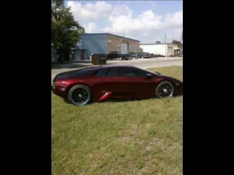 Lambo Custom Paint Job - YouTube