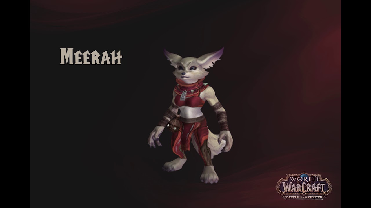 WoW BFA: Meerah Voice Over - YouTube