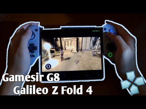 Gamesir G8 Galileo Z Fold 4 Test - [Indonesia] - God of War PPSSPP ...
