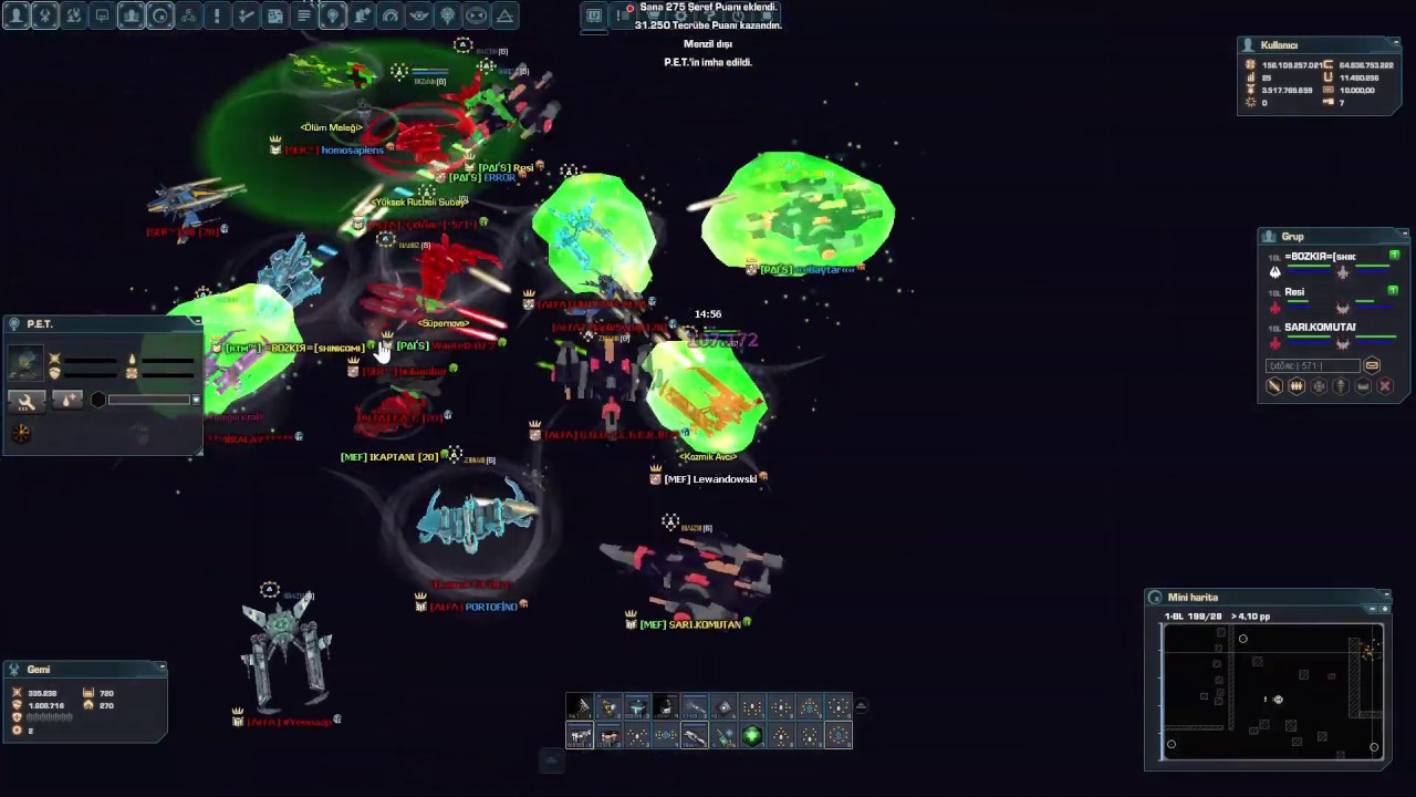 Darkorbit TR2-3 | Map War #2 By Deagle[MEF] - YouTube