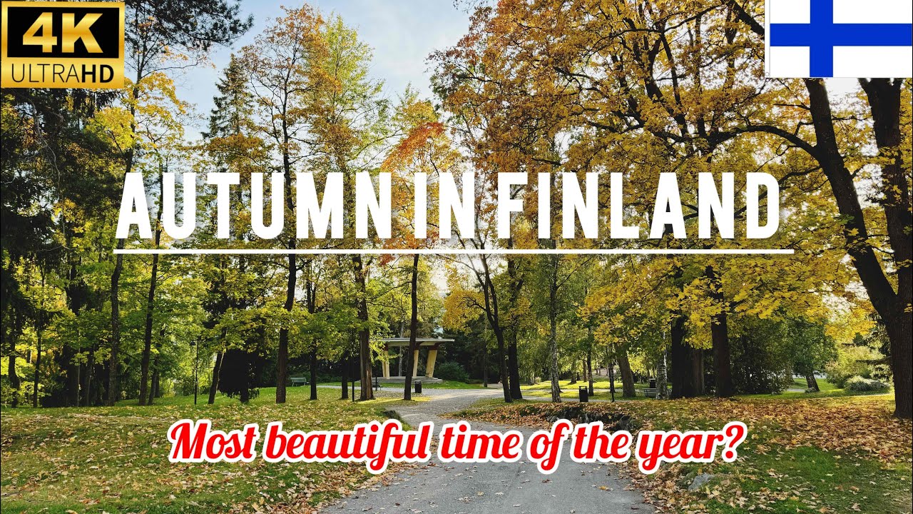 FINLAND 🇫🇮 MOST BEAUTIFUL TIME OF THE YEAR? AUTUMN IN TAMPERE 🍂 ...