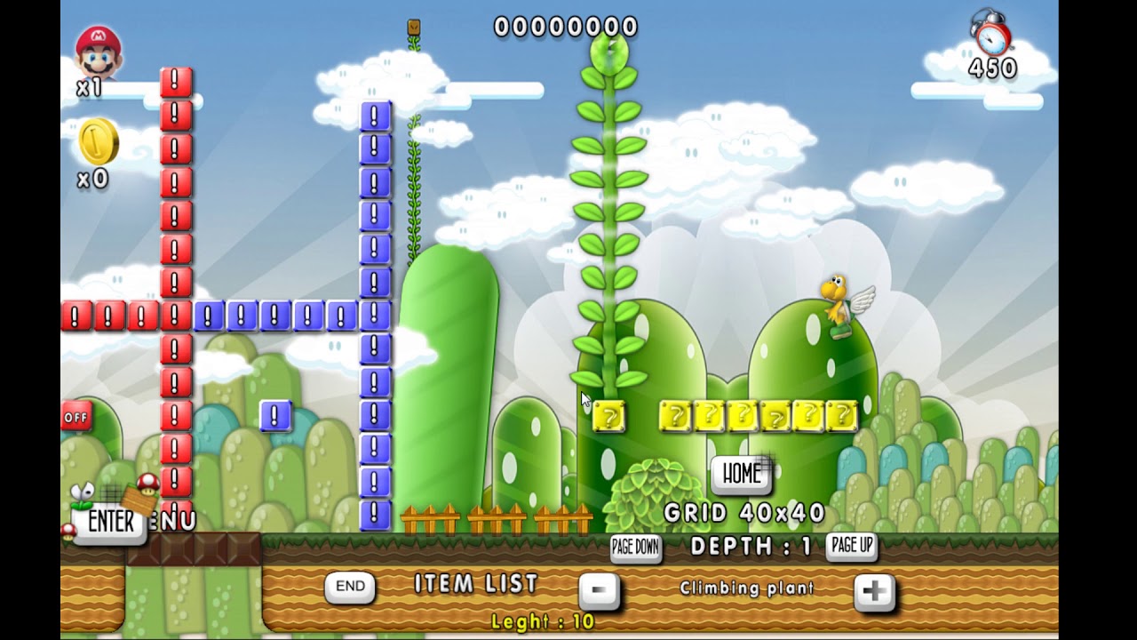 TUTORIAL 2 : Mario Forever World Maker - Placing Bonuses - YouTube