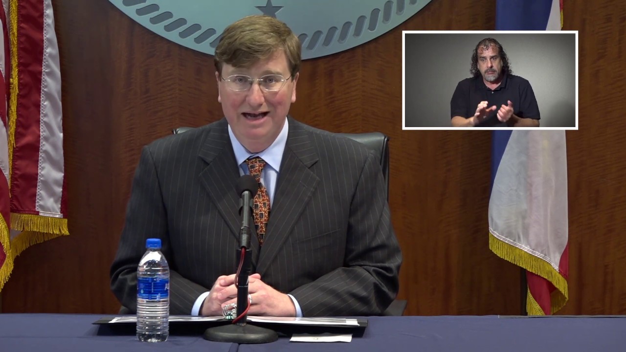 MPB LIVE: Governor Tate Reeves COVID-19 Update (5/14/2020) - YouTube