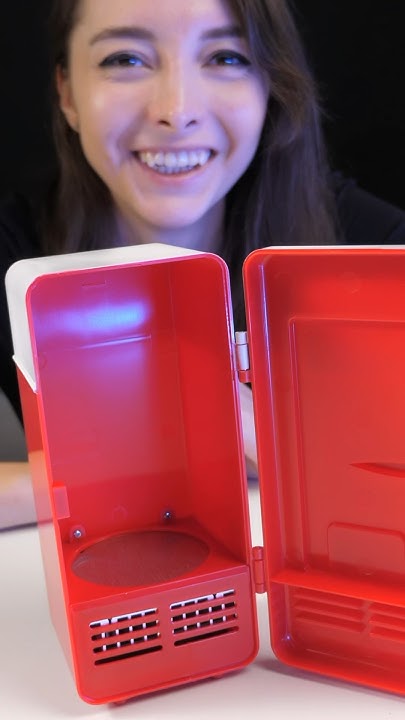 Самый маленький холодильник для 1 банки - YouTube