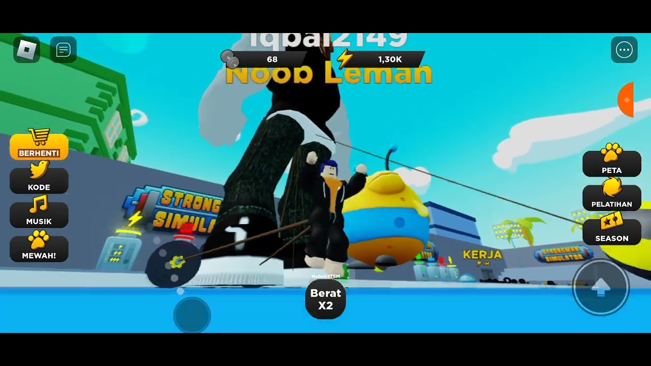 main strong simulator - YouTube