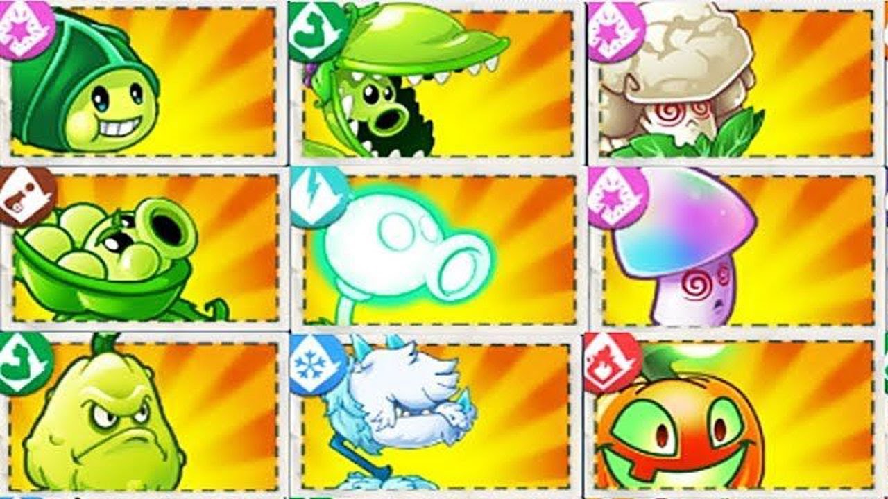 Can You Beat Plants vs Zombies 2 New All Plant vs Zombies PvZ 2 Plant ...