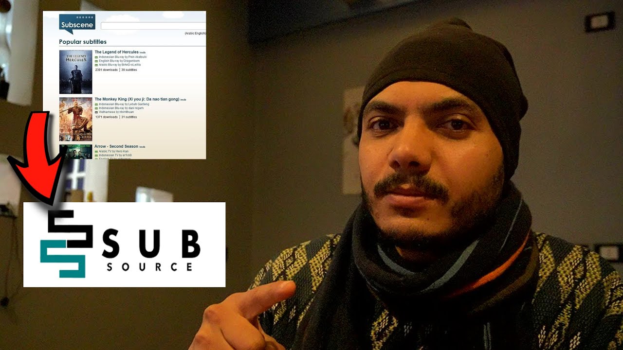افضل موقع لترجمة الافلام والفيديوهات بديل موقع subscene - YouTube