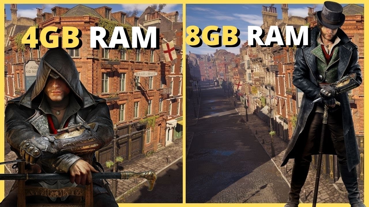 🔥4GB RAM vs. 8GB RAM Test in 5 Games | Performance Comparison #2 - YouTube