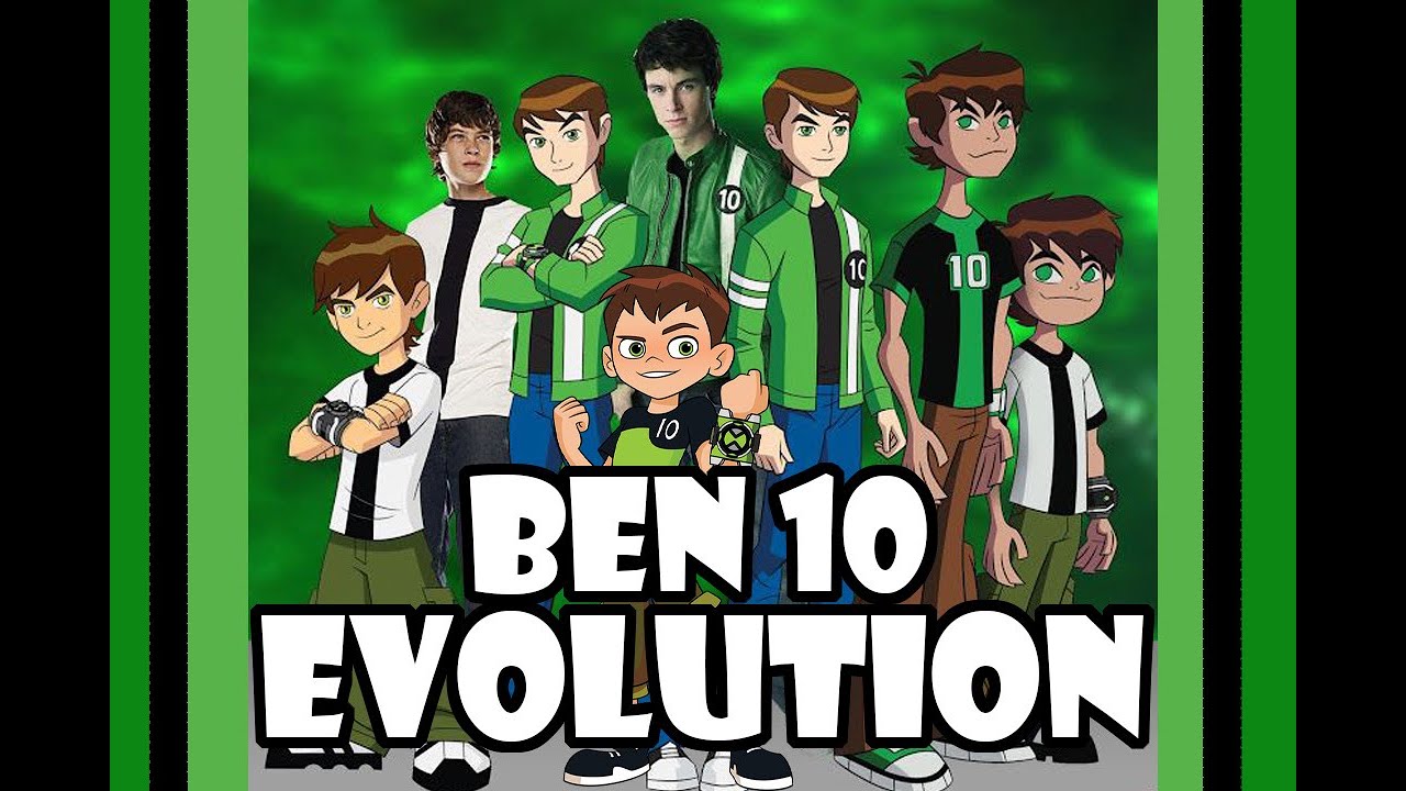 Evolution of Ben 10 in Movies and TV Shows - YouTube
