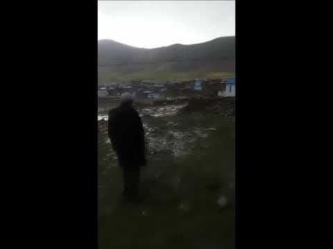Kucak Köyünde Sel Dehşeti..!
