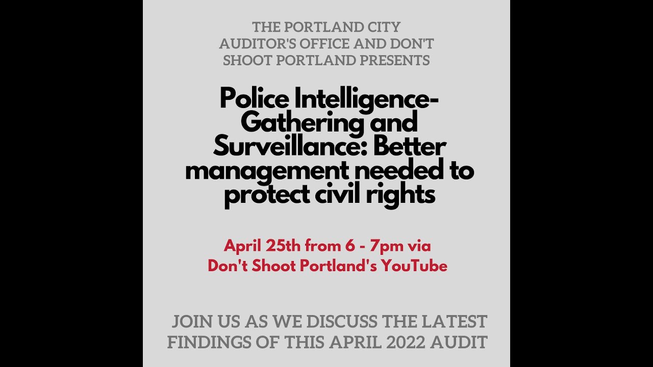 Police Intelligence-Gathering and Surveillance: Better management ...