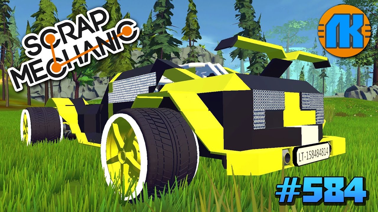 Scrap Mechanic \ #584 \ Custom Raptor \ RALLI SPORT CAR В СТИЛЕ РЭТРО В ...