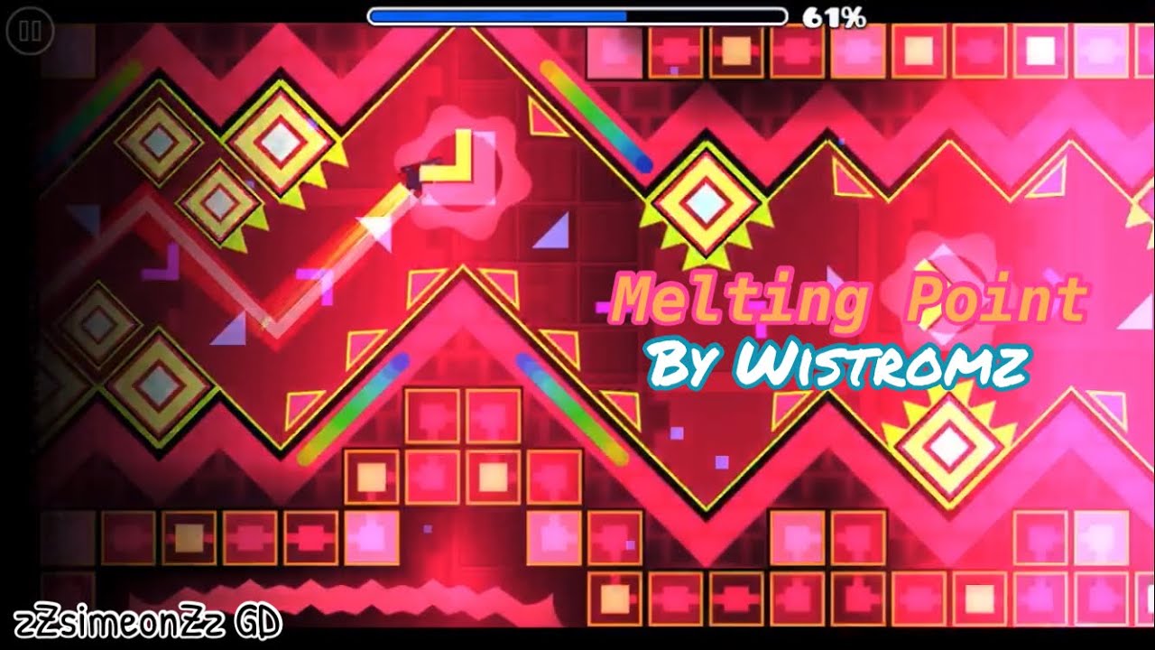 Melting Point By Wistromz (Medium Demon) Geometry Dash Mobile - YouTube