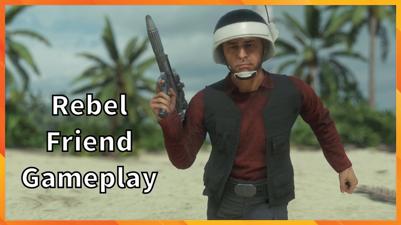 Rebel Friend Gameplay Star Wars Battlefront 2 - YouTube