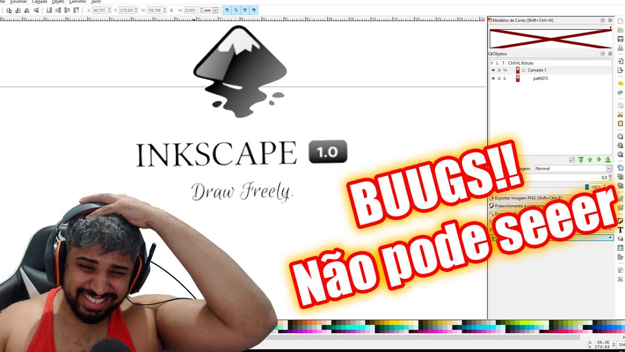 Inkscape 1.0 - Como baixar/BUGS - YouTube
