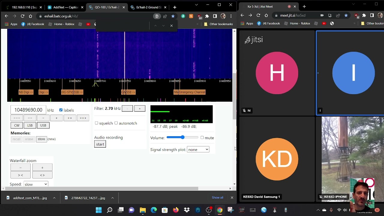 Qatar-OSCAR 100 Narrowband WebSDR - YouTube