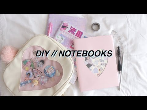 DIY // Aesthetic Notebooks For Back To School