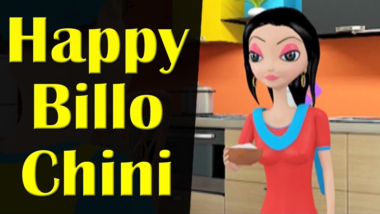 Happy Billo Chini || Happy Sheru || Funny Cartoon Animation || MH One ...