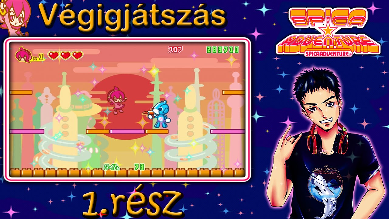 Spica Adventure (Arcade), 1. rész: Esernyős kislány a robotok ellen ...