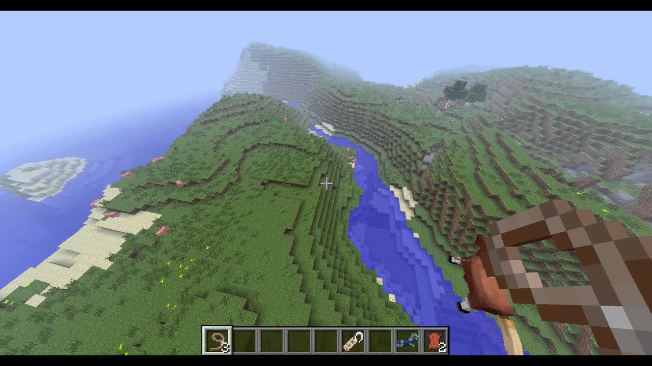 Minecraft 1.6.1 : How to have a flying horse. - YouTube