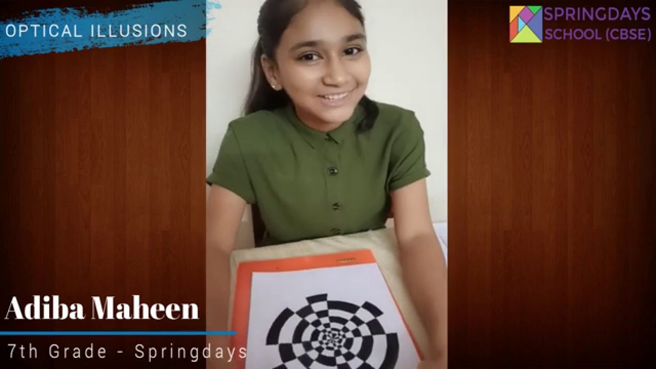 MATH ART FUN - OPTICAL ILLUSIONS - YouTube