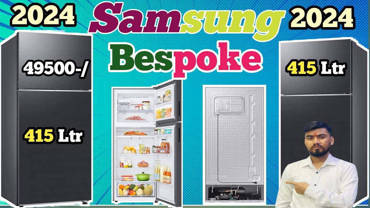 Samsung 415 ltr Bespoke design double door refrigerator review 2024 ...